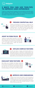 5 Ways You can use tooltips to improve user experience - Helppier blog